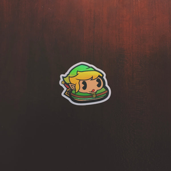 Linky Poo Holographic Sticker (Limited to 100) – Crappy Kids